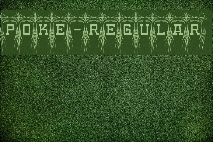 Poke-Regular Font - FFonts.net