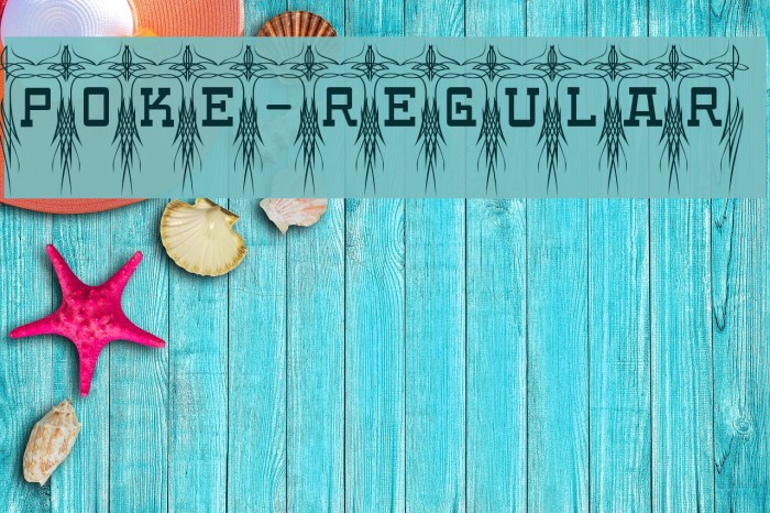 Poke-Regular Font - FFonts.net