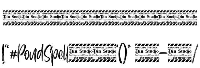 Pondspell Personal Use Font - FFonts.net