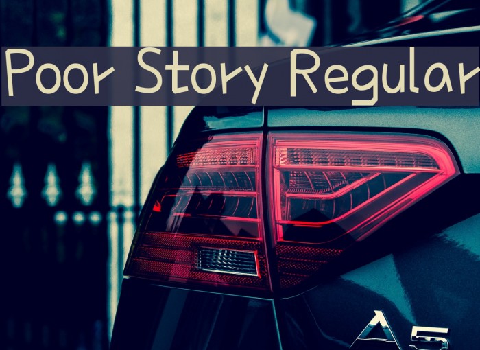 Poor Story Regular Font - FFonts.net