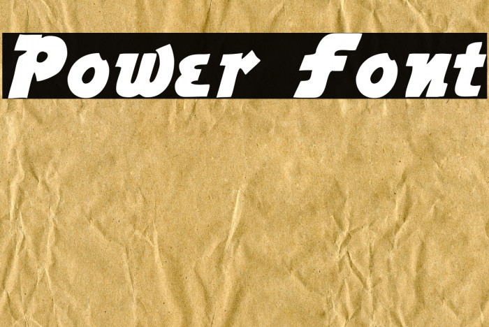Power Font - FFonts.net