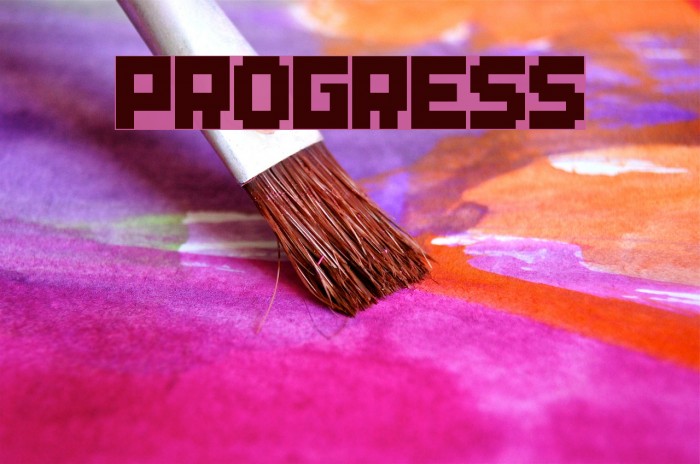 PROGRESS Font - FFonts.net