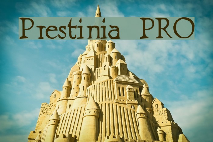 Prestinia PRO Font - FFonts.net