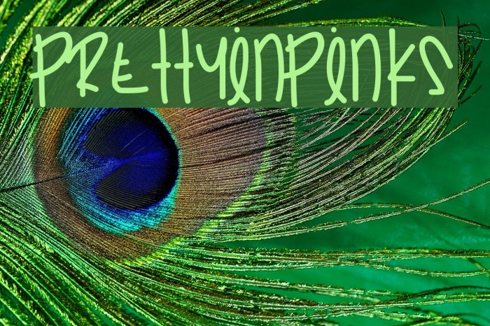 PrettyInPinks Font - FFonts.net