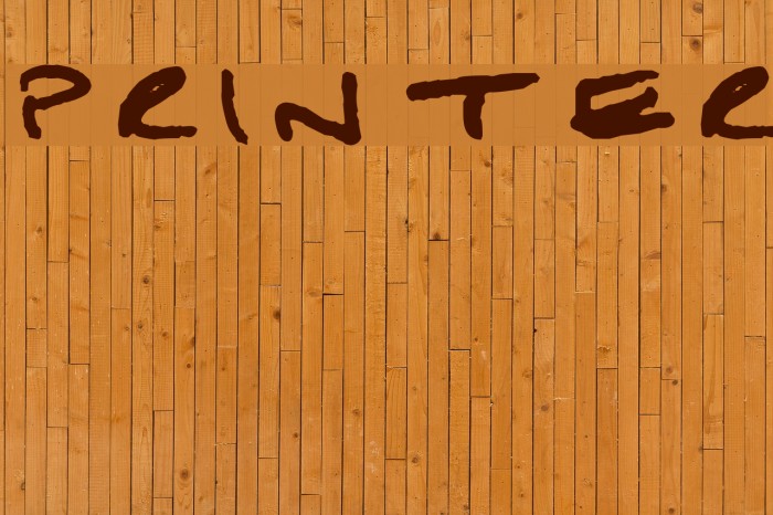 Printer Font - FFonts.net