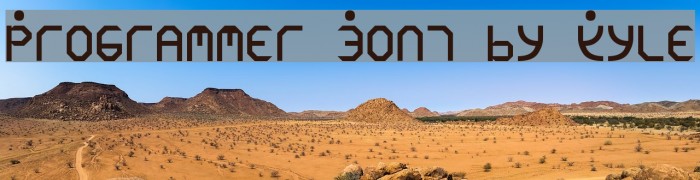 Programmer Font by Kyle Font - FFonts.net
