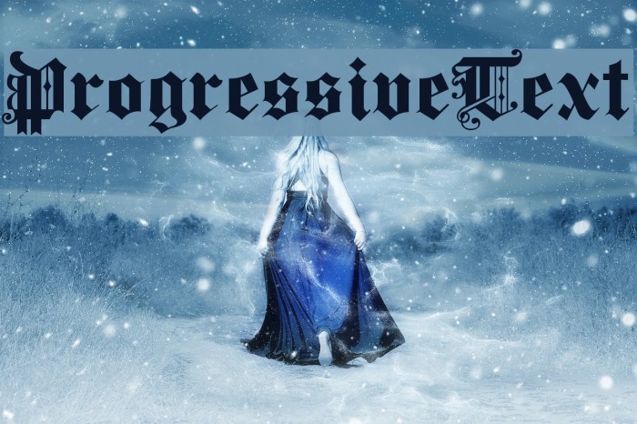 ProgressiveText Font - FFonts.net