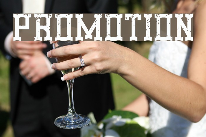 Promotion Font - FFonts.net