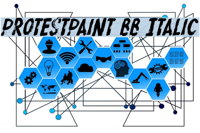 ProtestPaint BB Italic Font - FFonts.net