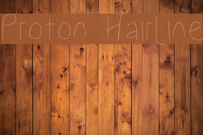 Proton Hairline Font - FFonts.net