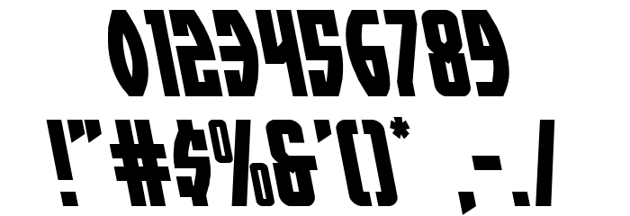 Prowler Leftalic Font - FFonts.net