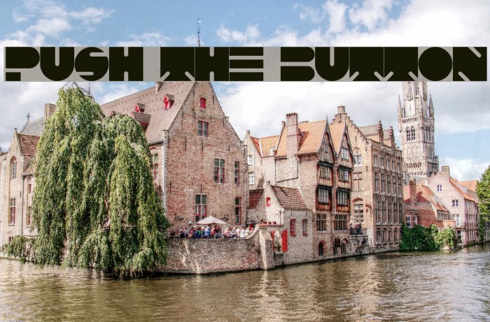 PUSH THE BUTTON Font - FFonts.net