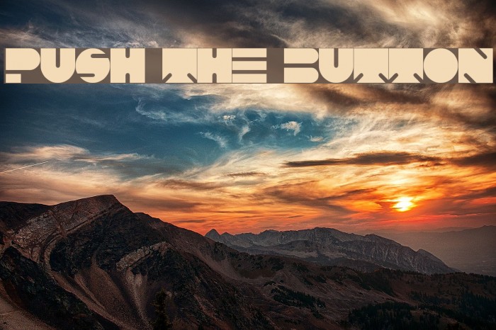 PUSH THE BUTTON Font - FFonts.net