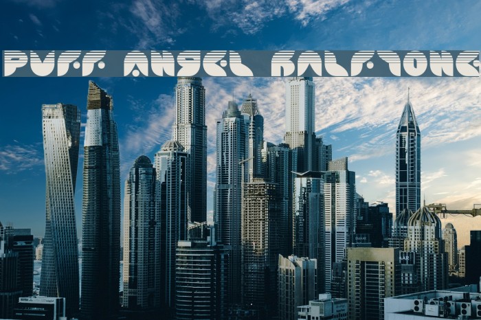 Puff Angel Halftone Font - FFonts.net