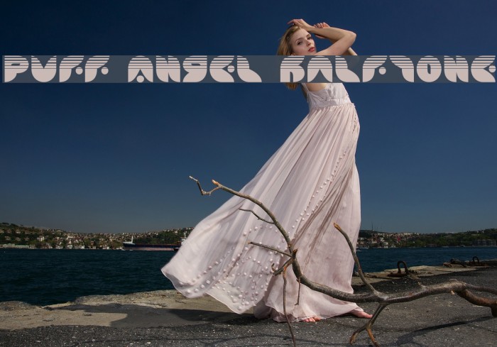 Puff Angel Halftone Font - FFonts.net