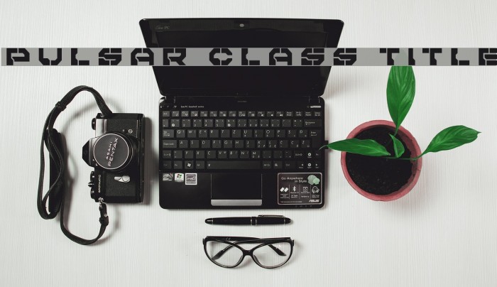 Pulsar Class Title Font - FFonts.net