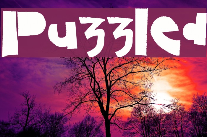 Puzzled Font - FFonts.net