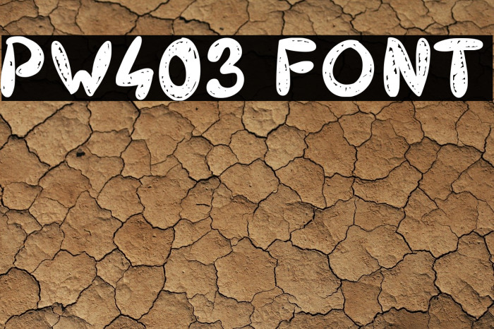 PW403 Font - FFonts.net