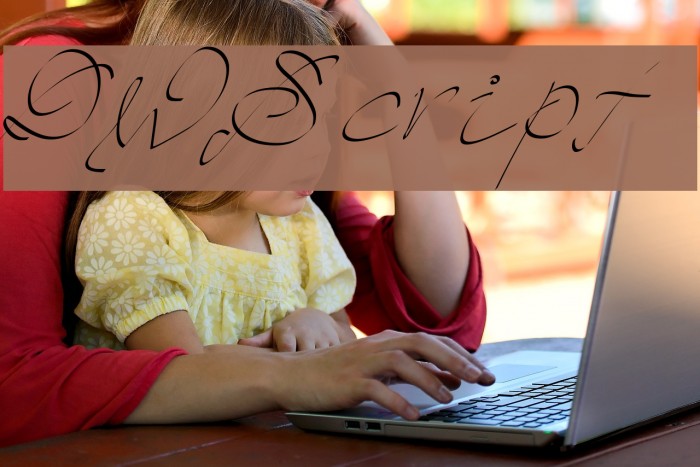 PWScript Font - FFonts.net