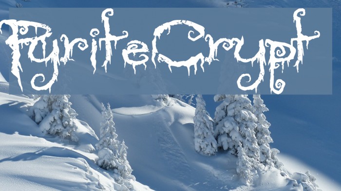 PyriteCrypt Font - FFonts.net