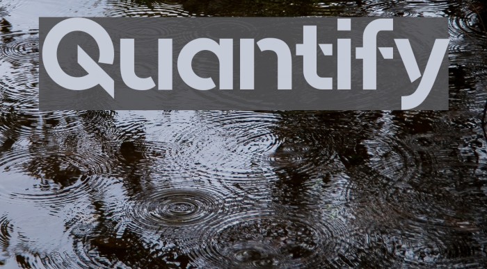 Quantify Font - FFonts.net