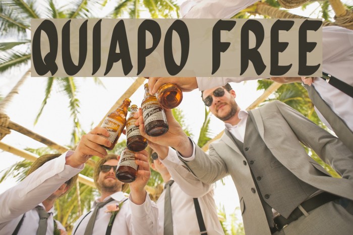 Quiapo Free Font - FFonts.net