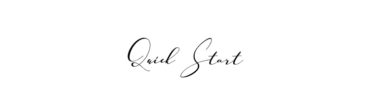 Quick Start Font - FFonts.net Quick Start Font - FFonts.net