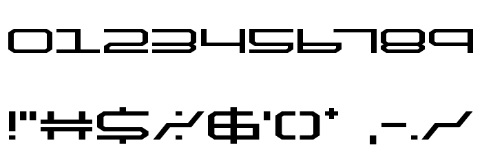QuickTech Expanded Font - FFonts.net