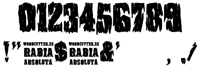 Rabia Absoluta Font - FFonts.net