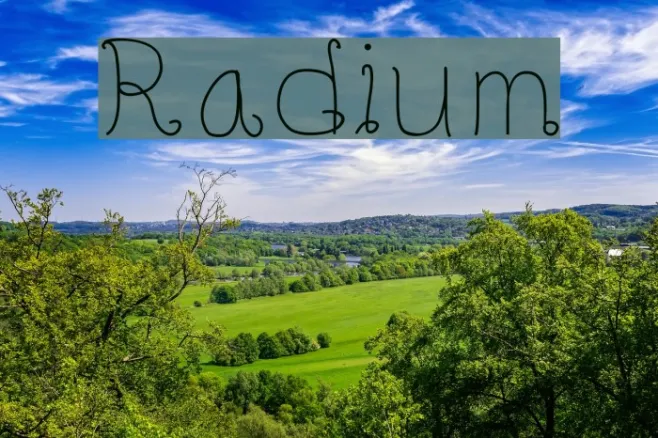 Radium Font | Free Download (TTF/OTF) | FFonts.net