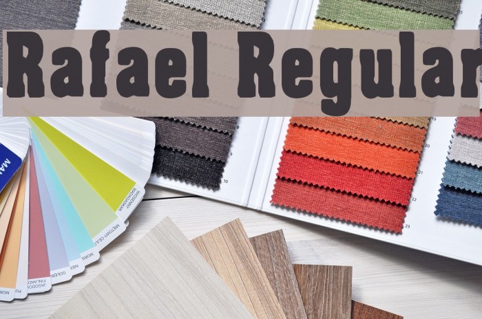 Rafael Regular Font - FFonts.net