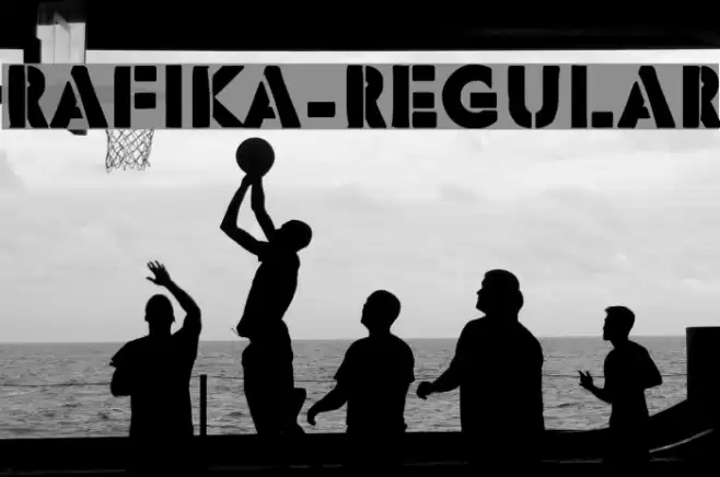 Rafika-Regular Fuente - FFonts.net