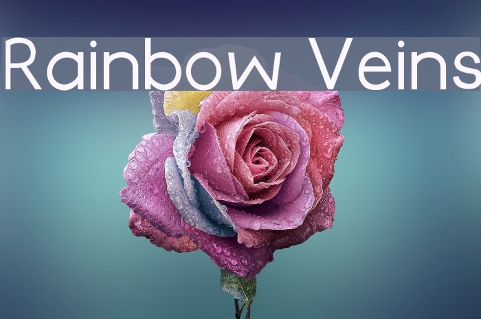 Rainbow Veins Font - FFonts.net
