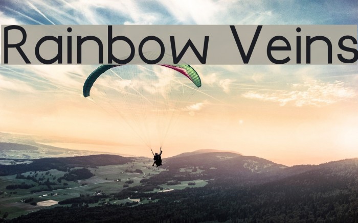 Rainbow Veins Font - FFonts.net