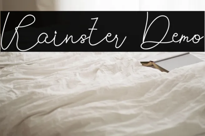 Rainster Demo Font | Free Download (TTF/OTF) | FFonts.net