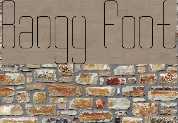 Rangy Font - FFonts.net