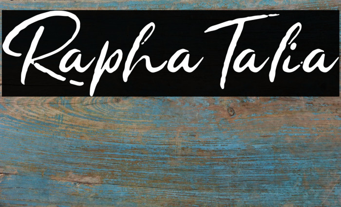 Rapha Talia Font - FFonts.net