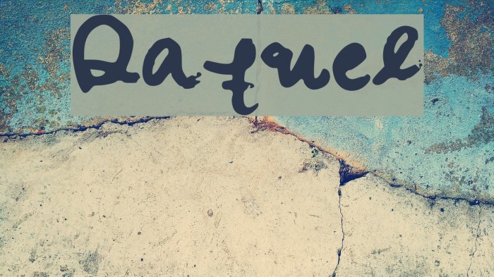 Raquel Font - FFonts.net