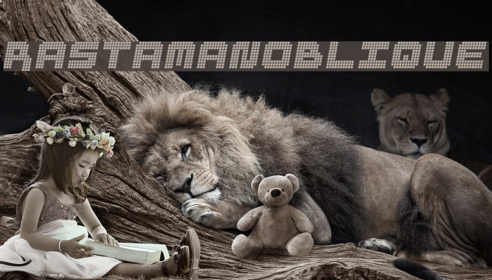 RastaManOblique Font - FFonts.net