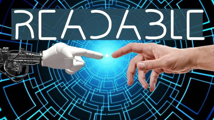 READABLE Font - FFonts.net