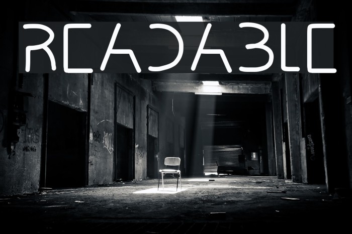 READABLE Font - FFonts.net