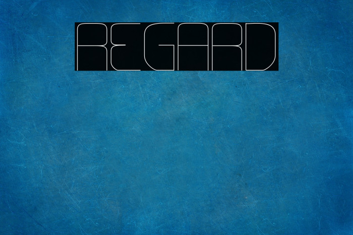REGARD Font - FFonts.net