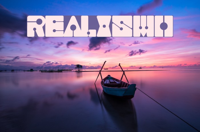 Realismo Font - FFonts.net