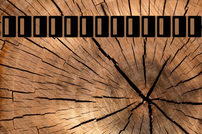 Rectangle I Font - FFonts.net