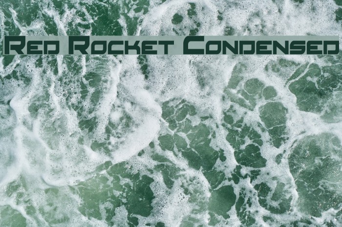 Red Rocket Condensed Font - FFonts.net