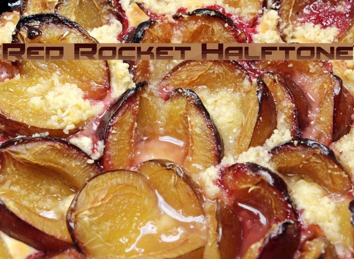 Red Rocket Halftone Font - FFonts.net