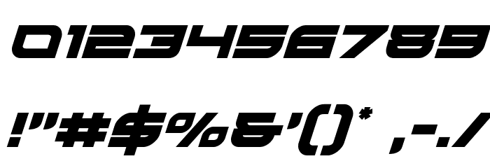 Red Rocket Italic Font - FFonts.net