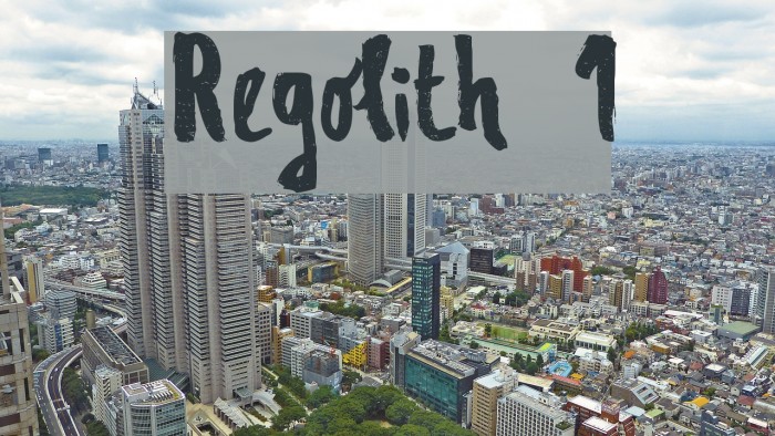 Regolith 1 Font - FFonts.net
