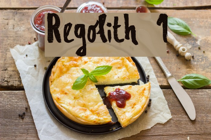 Regolith 1 Font - FFonts.net