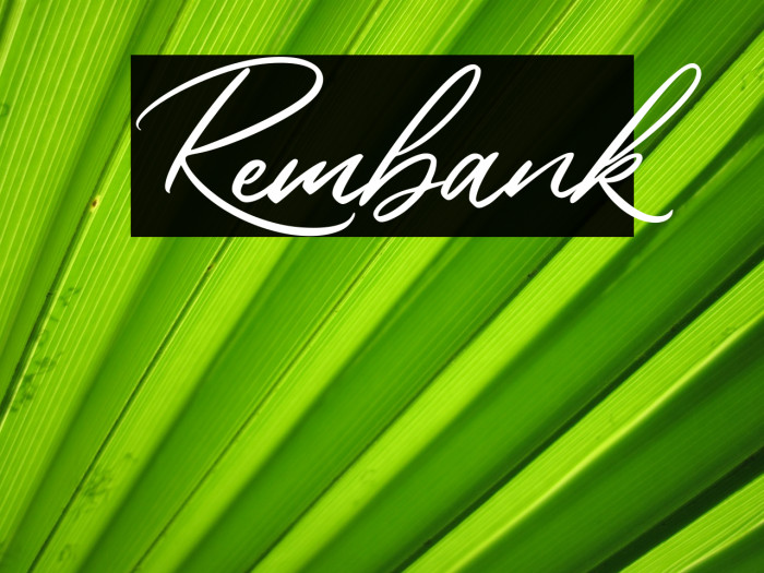 Rembank Font - FFonts.net
